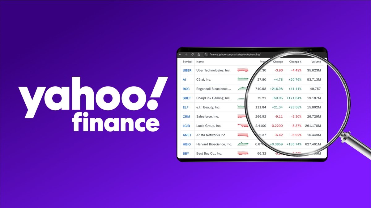 Top 10 Trending Stocks on Yahoo Finance Right Now - Wealthy Venture Capitalist